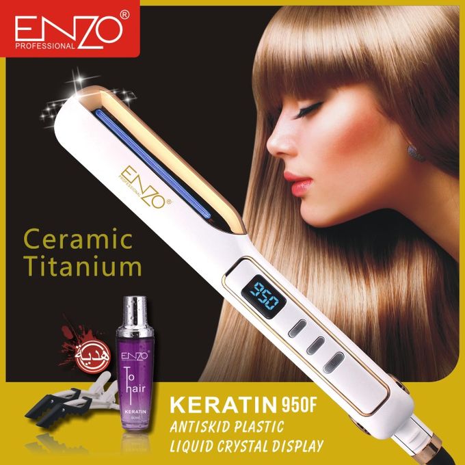 Enzo fer a lisser en céramique et titan en-5000s